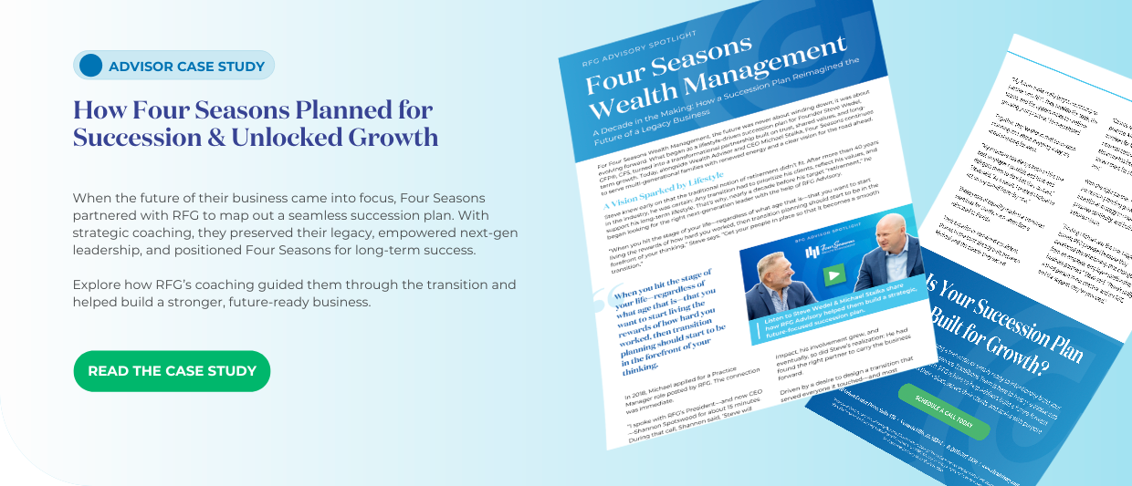 Creating a Financial Advisor Business Plan | RFG Advisory